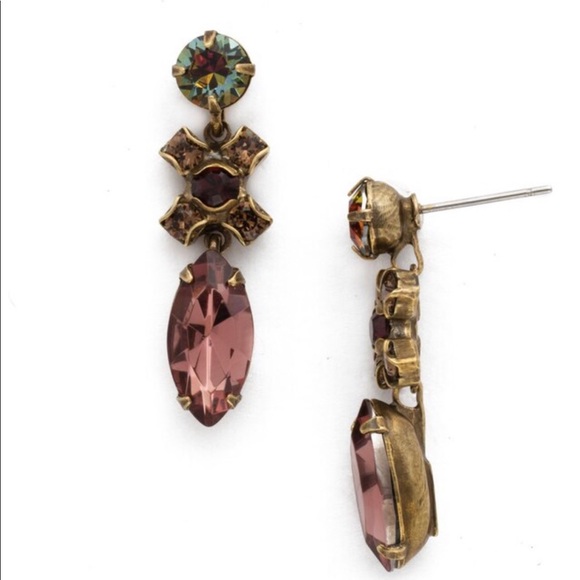 Sorrelli | Jewelry | Sorrelli Dark Jewel Crystal Danglenwt | Poshmark